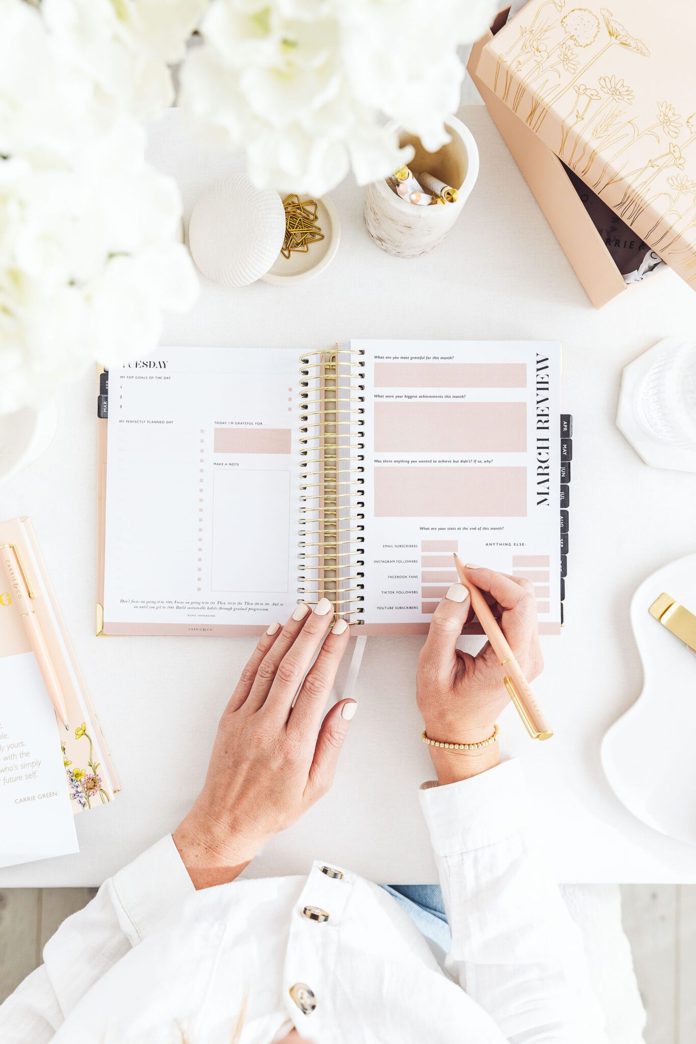 2026 Planner – Midnight Blue - Carrie & Co.