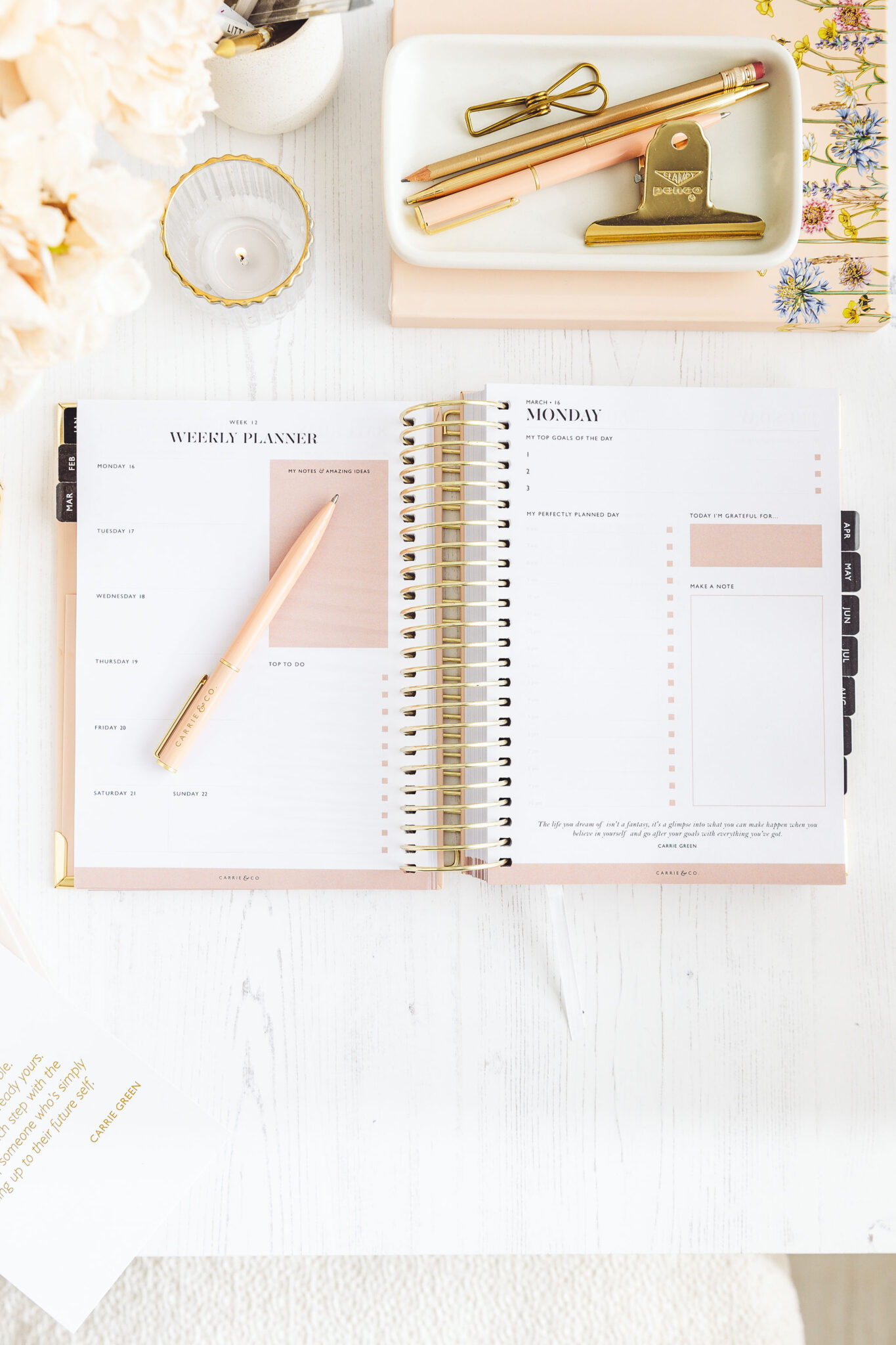 2026 Planner – Midnight Blue - Carrie & Co.